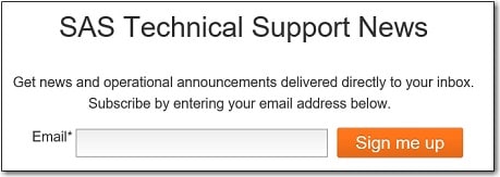 Support Services and Policies | SAS Support