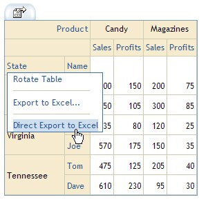 26007 - How to Create an Action to Directly Export to Excel from the ...