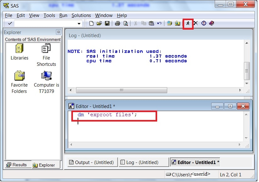 32849 - Associating the My Favorites Folder or a library to the SAS ...