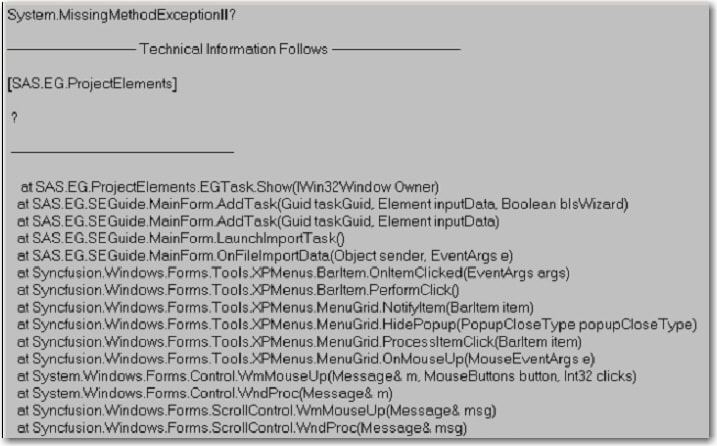 34099 - When importing an Excel file into SAS® Enterprise Guide®, an ...