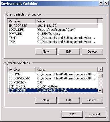36283 - Configuring Platform LSF and Process Manager daemons so that ...