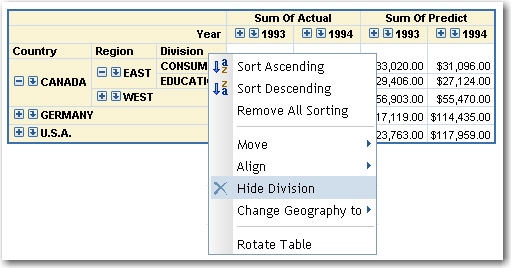 41221 - Hiding a level in a SAS® Web Report Studio crosstabulation table causes the entire ...