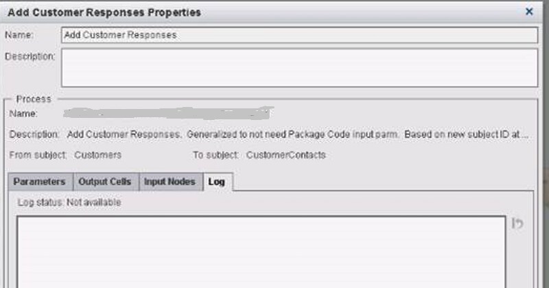 53720 - When you are using Process nodes in SAS® Customer Intelligence ...