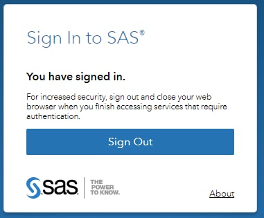 62689 - Signing into SAS® Event Stream Processing Studio or SAS® Event ...