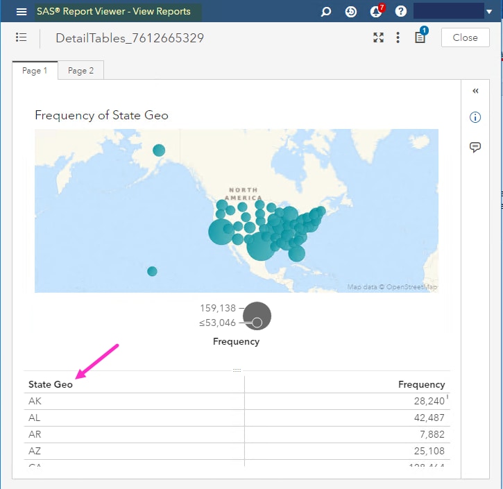 63655 - Changing the sort order on graph detail tables does not alter ...