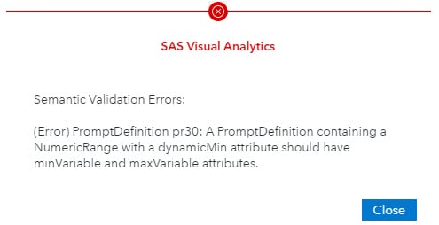 Semantic error - lasbd